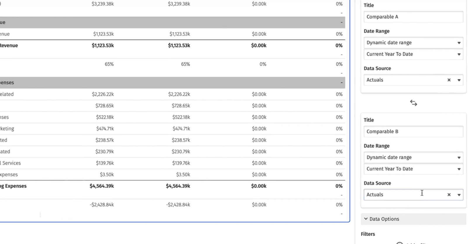 How To Create Variance Reports in Minutes